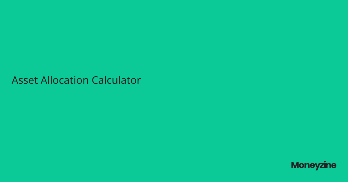 Asset Allocation Calculator