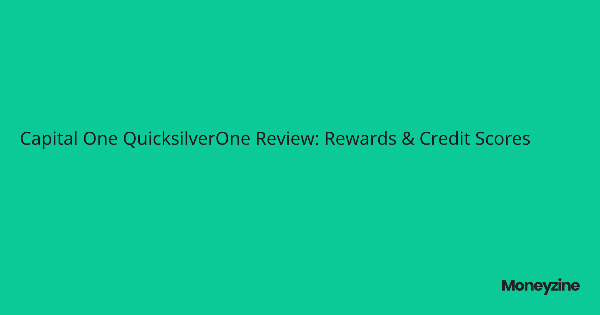 Capital One QuicksilverOne Review: Rewards & Credit Scores