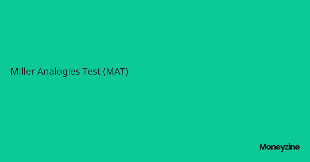 Miller Analogies Test (MAT)
