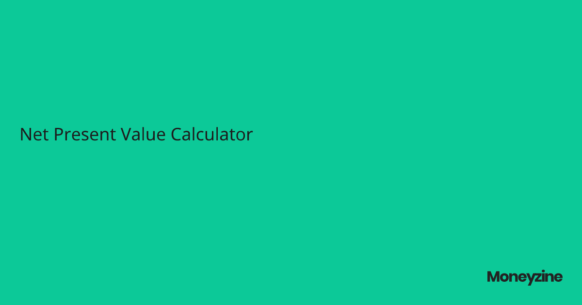 Net Present Value Calculator