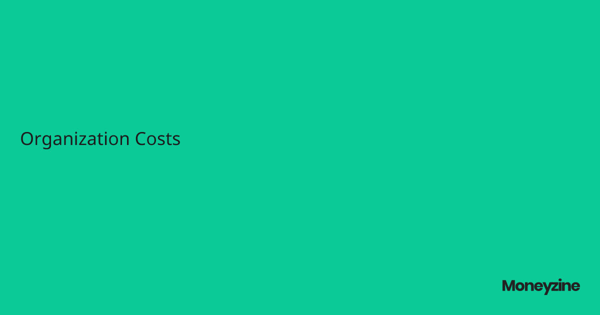 Organization Costs