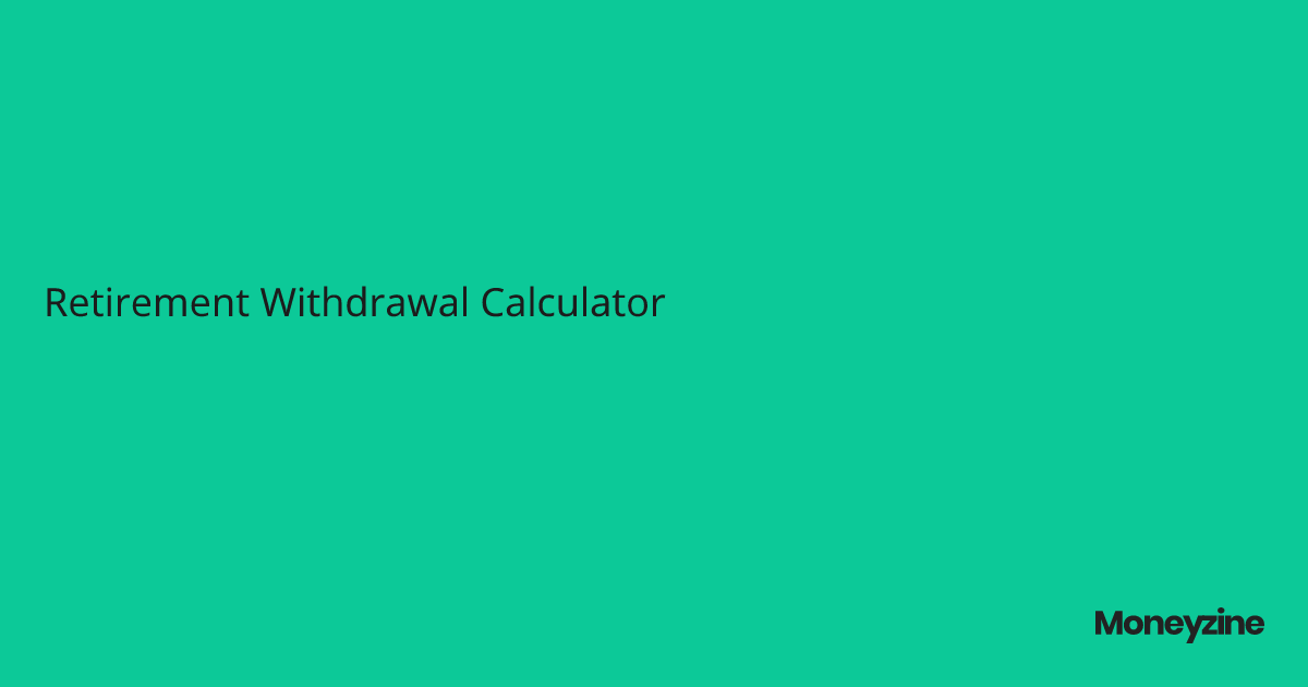 Retirement Withdrawal Calculator