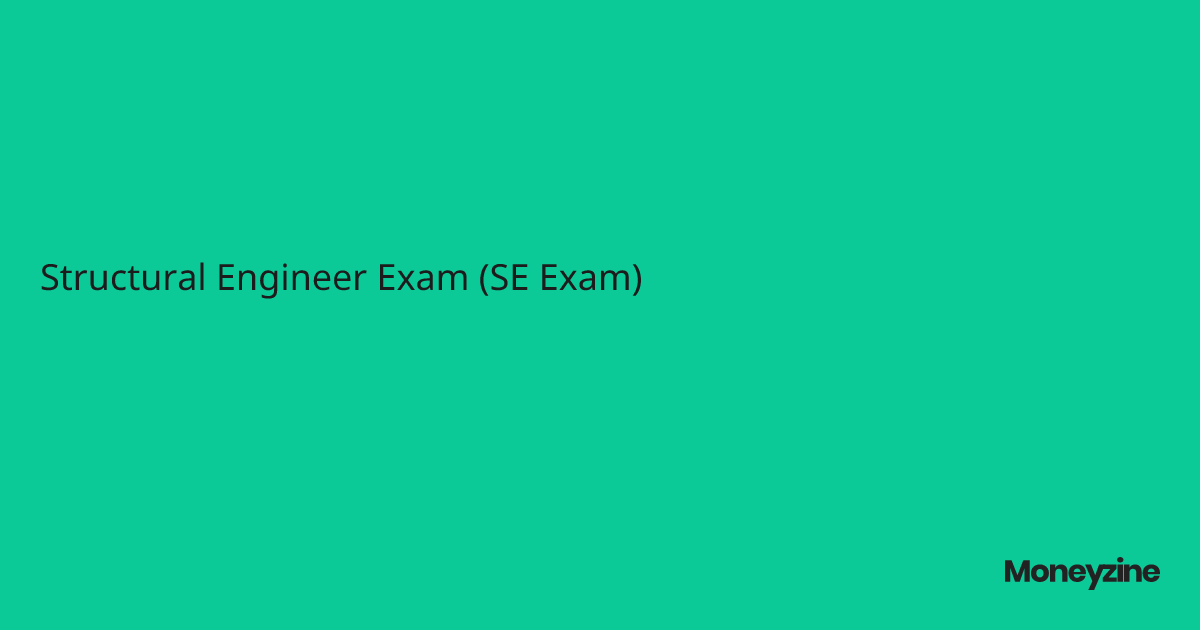 Structural Engineer Exam (SE Exam)