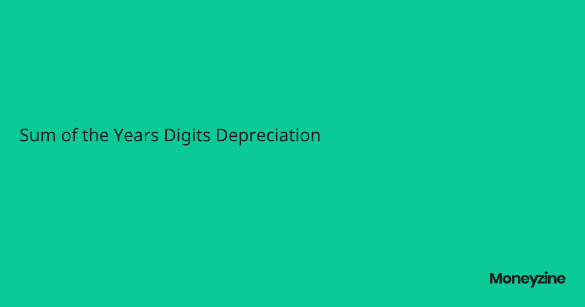 Sum of the Years Digits Depreciation